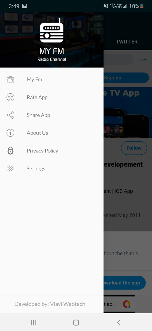 Android My FM App by viaviwebtech | CodeCanyon